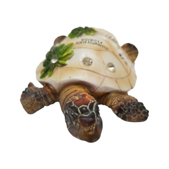 Accents | Turtle With Palm Trees Shell Clearwater Beach Florida ...